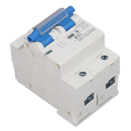 Disjoncteur CC VBESTLIFE 2P - Protection contre surcharges et courts-circuits - Matière ABS - 10 ...