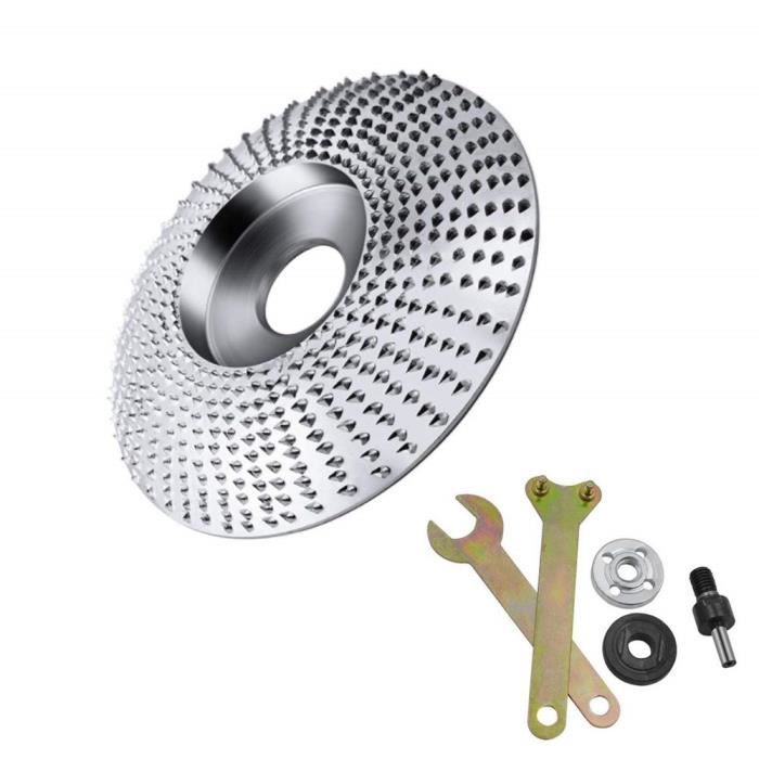 Meule dangle en bois pour meuleuses, disque abrasif pour meuleuse ...