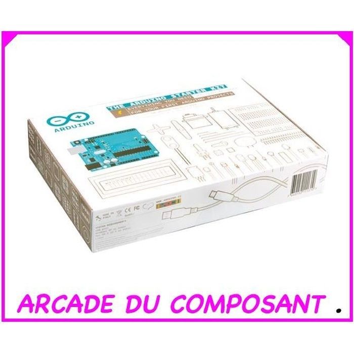ARDUINO® STARTER KIT - Cdiscount Bricolage