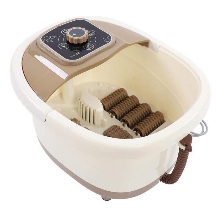 Bains de Pieds Appareil de Massage et Vibrant avec des Bulles Foot Spa ...