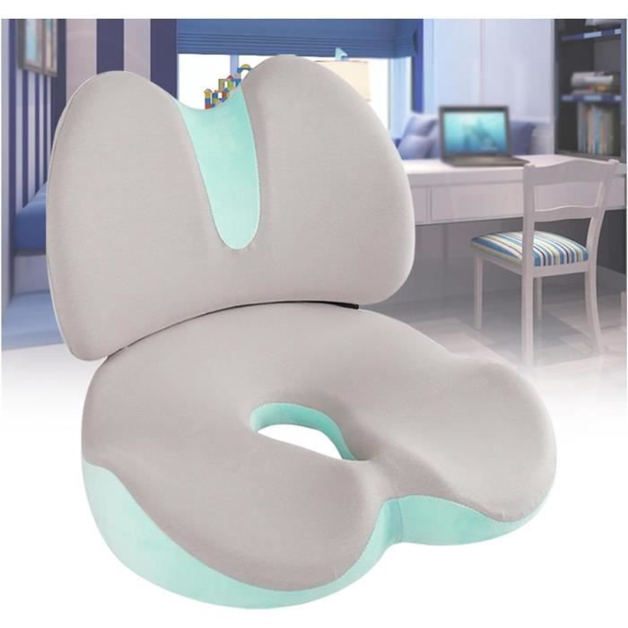 Coussin Ergonomique Assise, (Coussin Siege+Coussin Dos) Maintien Hanche ...