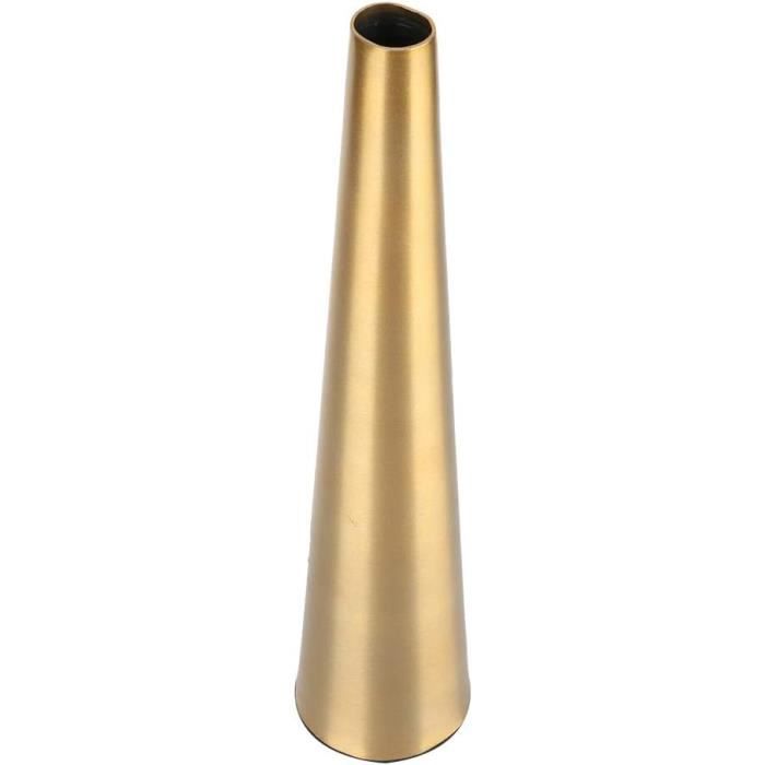 Vase En Acier Inoxydable De Forme Conique, Vase À Bouche Étroite, Vase ...