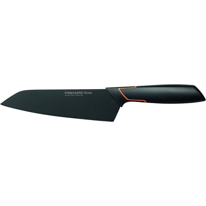 Couteau Santoku, Design moderne, Longueur totale: 29 cm, Acier ...