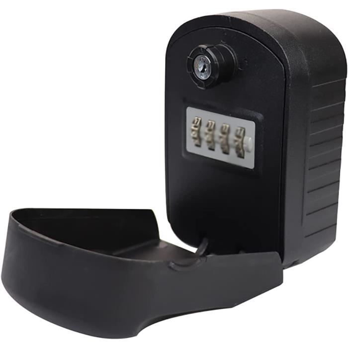 Coffre Fort A Clef Mural,TrèS Grand Coffre à Clé,Serrure à 4 Chiffres ...