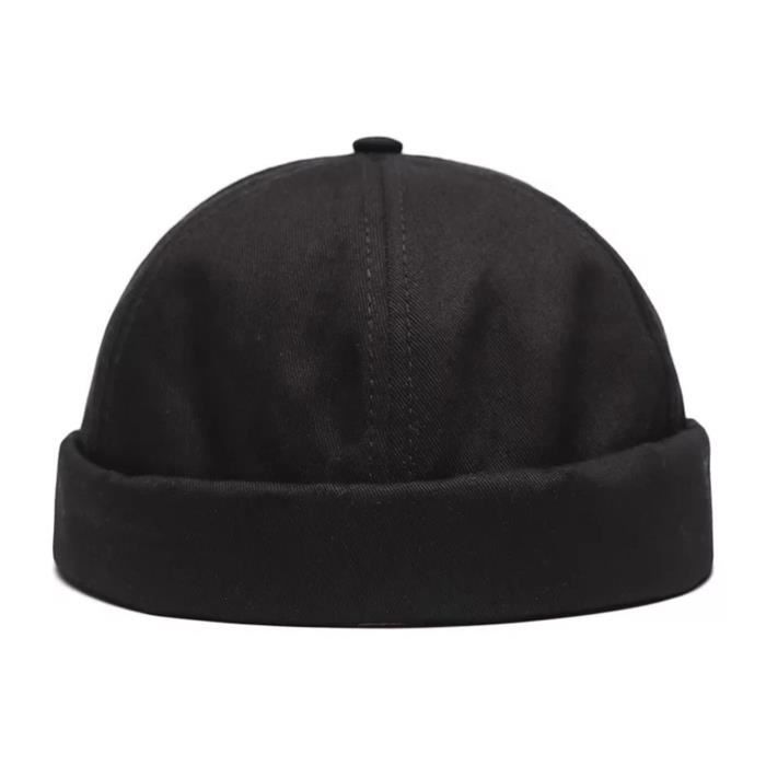 Bonnet rétro Docker Leon pour homme en pur coton avec montre bleu ...
