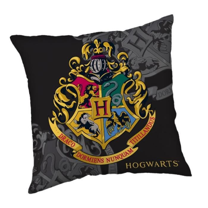 Coussin Harry Potter Blason Poudlard Unique Cdiscount Puériculture
