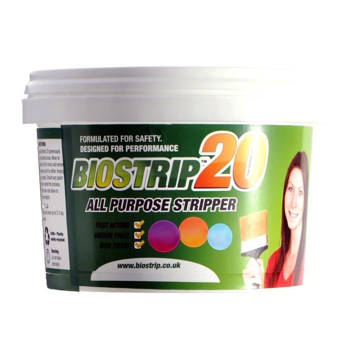 Biostrip 20 Décapant à peinture écologique 500 ml - Cdiscount Bricolage