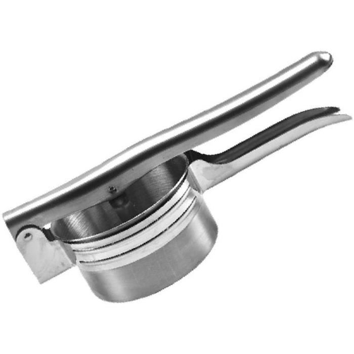 Presse Purée INOX Moulin à Légumes avec Moule à Boulettes Ecrase Pomme ...