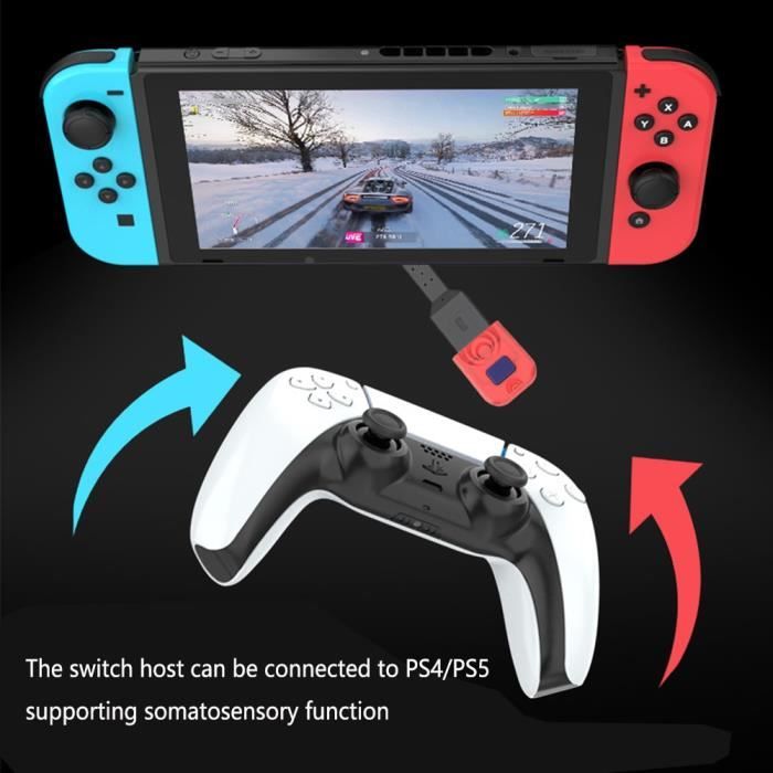 Dongle adaptateur USB - Compatible Bluetooth - Manette de jeu - Switch ...