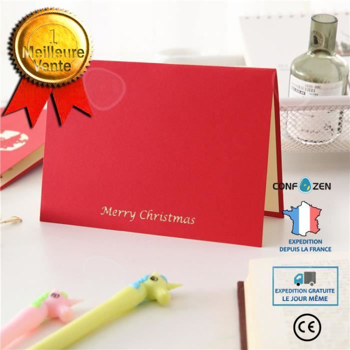 CONFO® Carte de Noël en trois dimensions, creux 3D créatif, château de ...