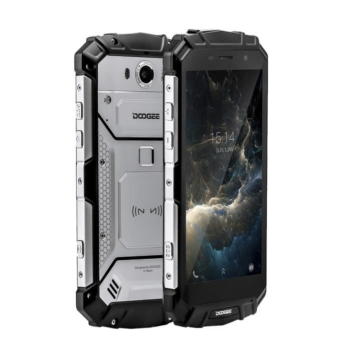 DOOGEE 5.2 "IPS 4G Smartphone X55 Double empreinte digitale SIM Charge ...