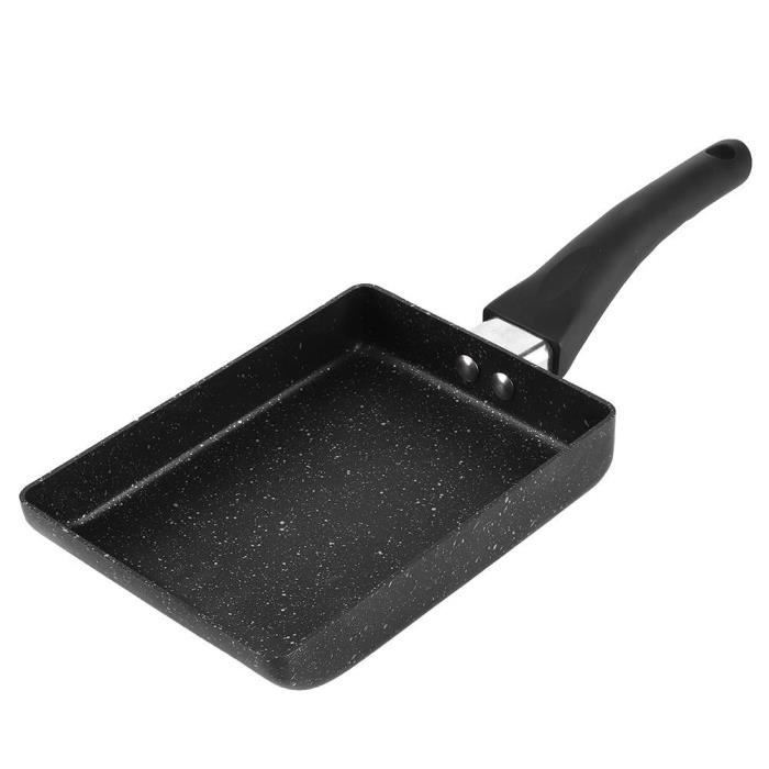 EBTOOLS marmite à frire Casserole rectangulaire antiadhésive Tamagoyaki ...