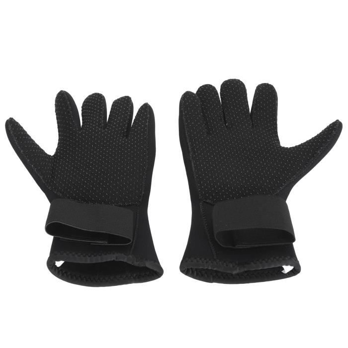 YN2258 gants de natation Gants de plongée noirs en néoprène, 1 paire ...