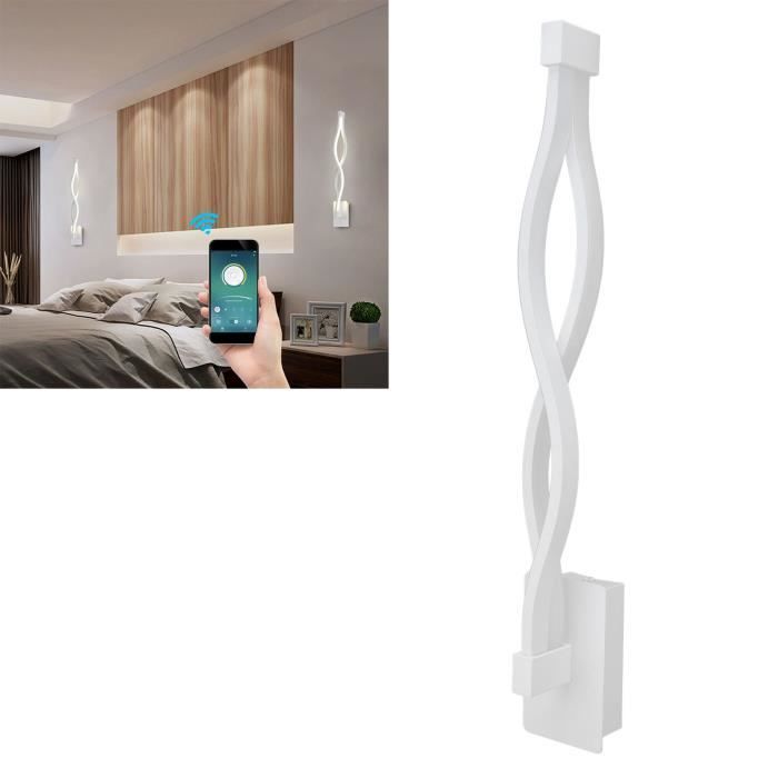 Applique murale LED - GAROSA - JIN - Télécommande - 3 modes de contrôle ... Applique murale LED - GAROSA - JIN - Télécommande - 3 modes de contrôle ...
