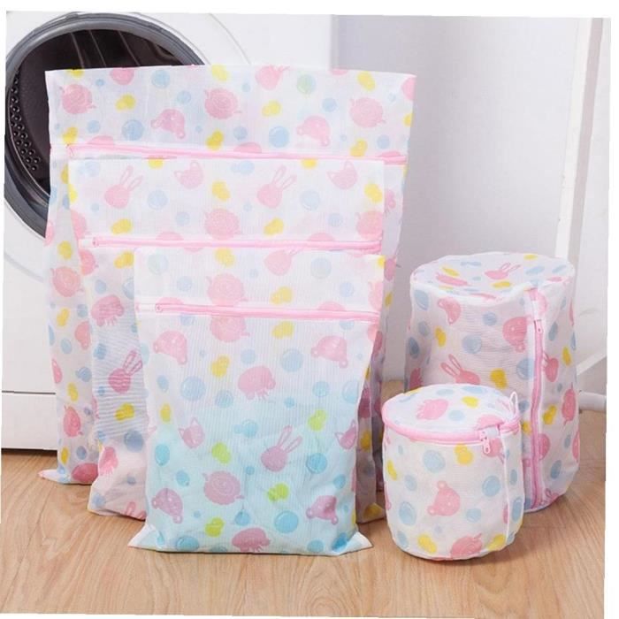 Sacs de buanderie en mesh pour les délicates avec jolies imprimées sac ...