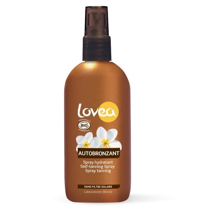 LOVEA Spray autobronzant Bio - 125 ml - Cdiscount Au quotidien