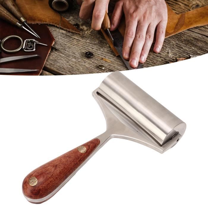 Rouleau de bord de presse en cuir Rouleau en cuir Rouleau de presse en ...