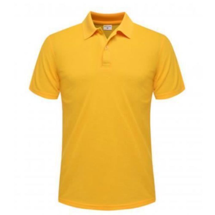 Polo homme - NPZ - Jaune - Manches courtes - 100% Coton - Taille XS à ...
