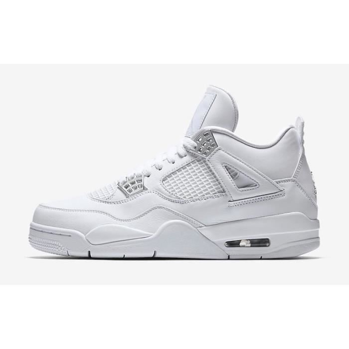 Baskets NIIKKE-Airs-Jordanx 4 Retro mid high AJ4 Homme Femme DQ3284-274 ...