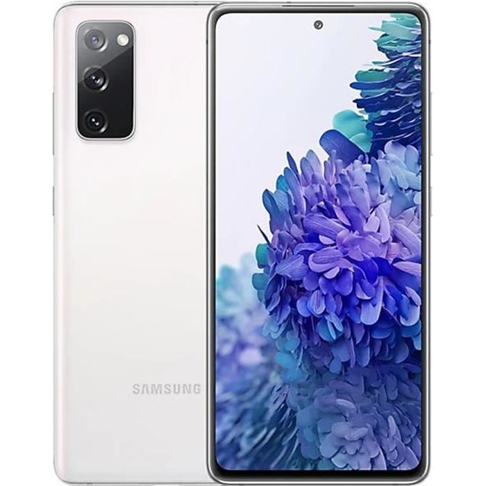 Samsung Galaxy S20 FE 5G SM-G781N 128Go - Blanc - Cdiscount Téléphonie