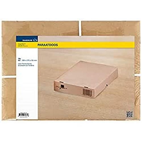 Lot de 10 cartons d'expédition avec couvercle en vrac Marron 305 x 215 ...