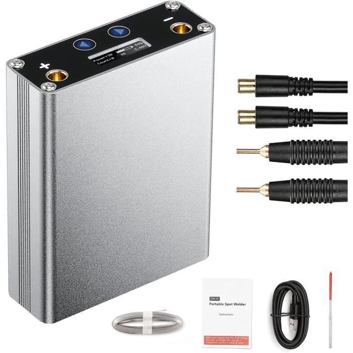Mini Soudeuse par Points avec éCran LCD, Machine de Soudage par Points ...