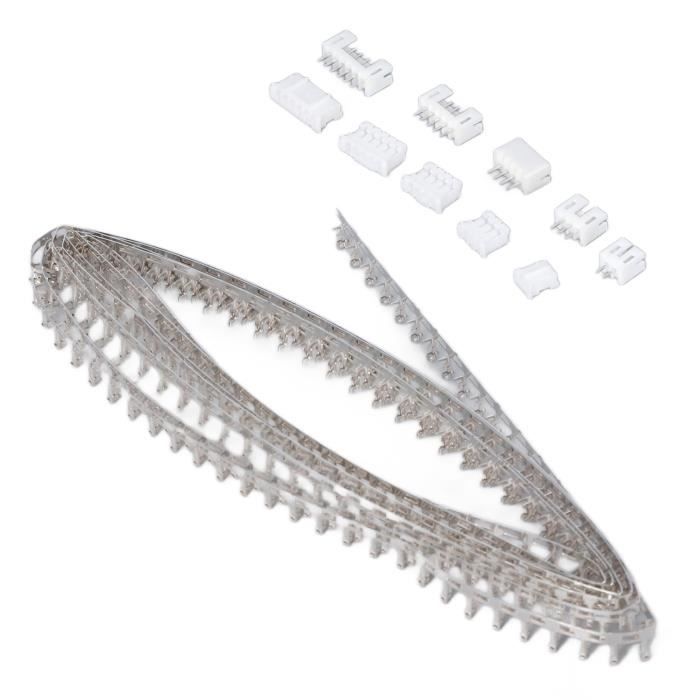 460PCS Kit de connecteurs de câblage de borne 2 3 4 broches 2mm ...