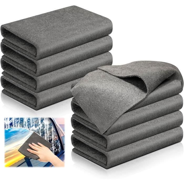 Selizo Lot de 6 chiffons de nettoyage magiques épais réutilisables en ...