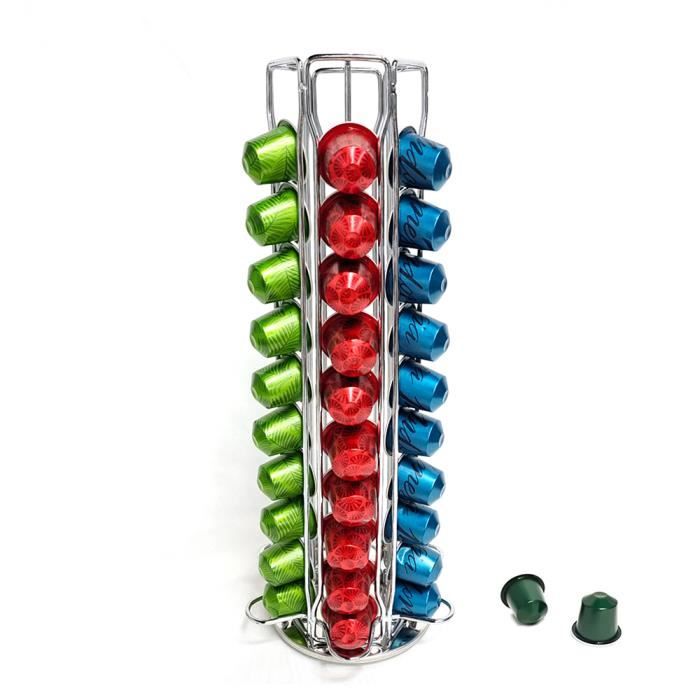 Distributeur de capsules de café Nespresso - SUPFINE - Stockage de 60 ...