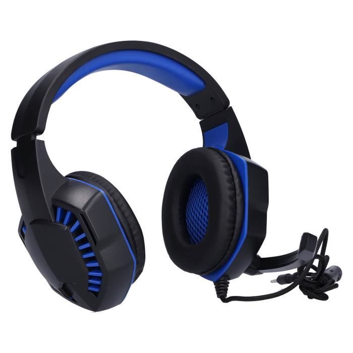TMISHION Casque de jeu filaire Casque filaire SY‑GX20 avec microphone ...