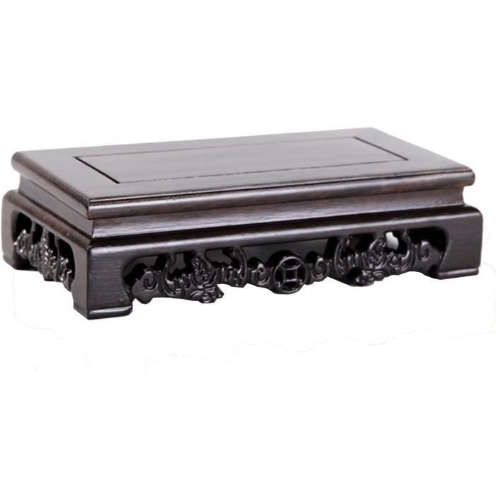 Mini Table Basse En Bois Sculpté À La Main Table De Méditation Table D ...