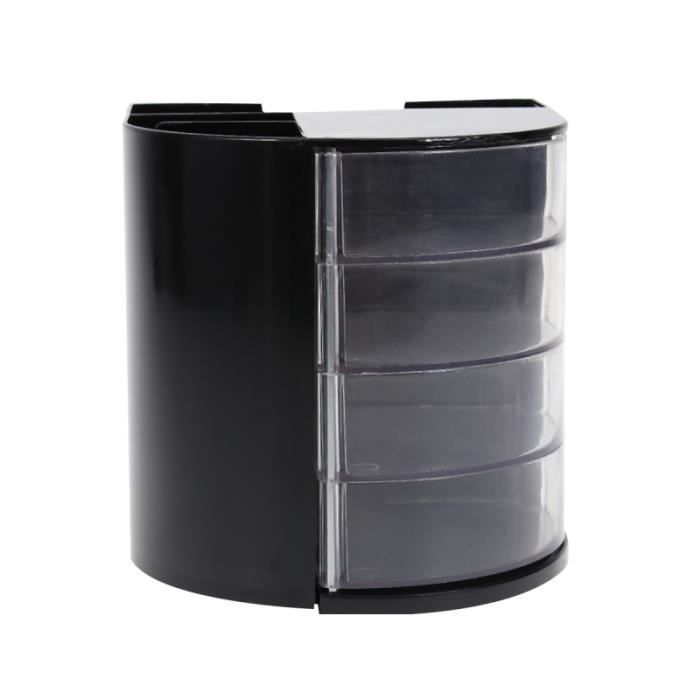 1 pc boîte de rangement multifonction de bureau multi-cellules ...