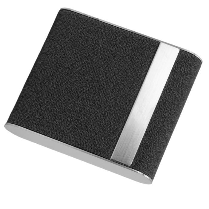 YOSOO Retro Metal Cigarette Case, Rounded Arc Multipurpose PU Leather ...