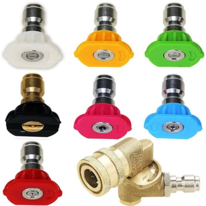 TETE D'ARROSAGE,--Embouts de buse de pulvérisation pour nettoyeur haute pression, plusieurs ...