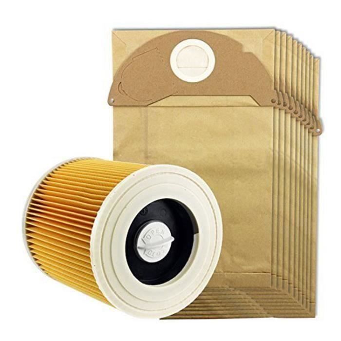 Sacs à poussière et filtre à cartouche pour karcher mv2 ipx4 ...