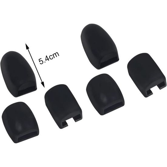 6 pièces coussinets en silicone pour saxophone, protège-doigts, kit d'accessoires pour saxophone ...