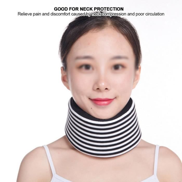 Omabeta Minerve Attelle de cou en éponge réglable, collier Cervical ...