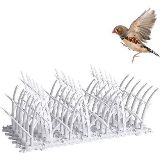 Lot de 6 Pics Anti Oiseaux Pique Anti Pigeon Répulsif Pigeon Balcon ...