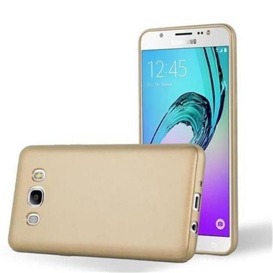 Coque Samsung Galaxy J7 2016 (6) en METALLIC OR de Cadorabo (Design MAT ...