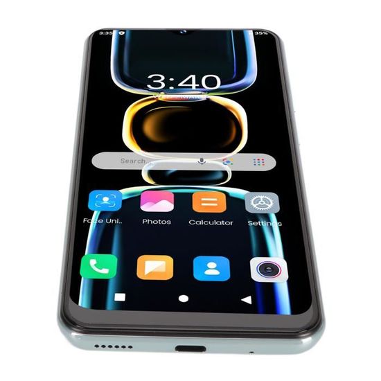 ROM Smartphone Débloqué Smartphone K60 Débloqué, Écran Goutte D'Eau, Réseau 4G, 5G, Wifi Double ...