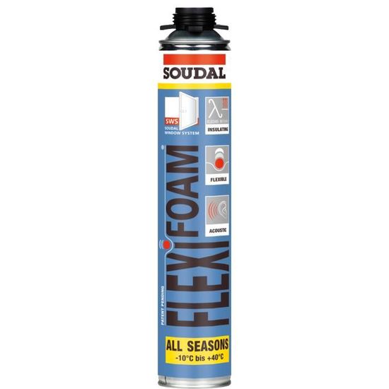 Mousse polyuréthane pistolable - Flexifoam 750ml - Cdiscount Maison