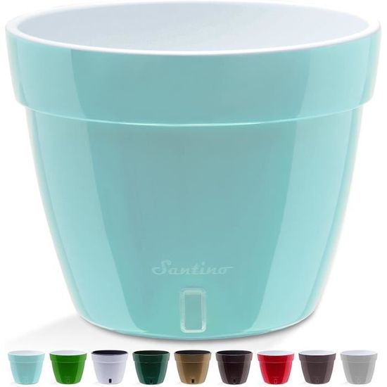 Asti Pot De Fleurs À Arrosage Automatique - 20 Cm - Auto-Arrosant ...