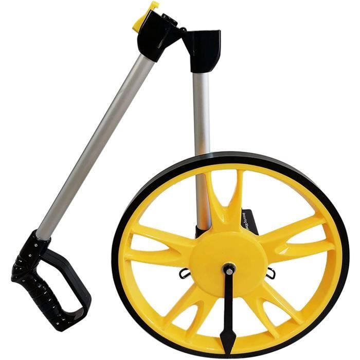 Empattement marche télémètre laser pliable mécanique empattement odomètre à main télémètre ...