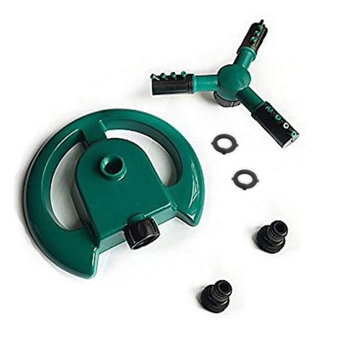 Arroseur automatique de jardin à 3 bras avec rotation à 360 degrés pour ...