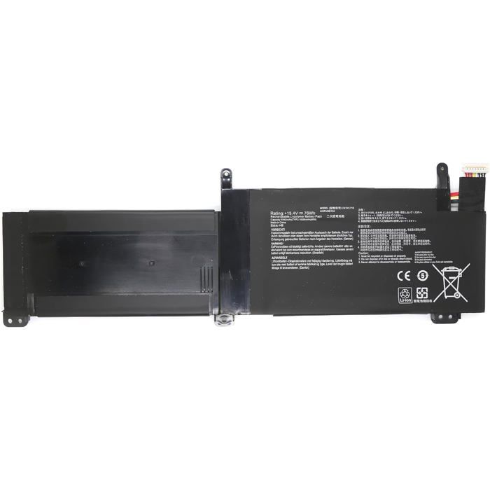 BATTERIE POUR ASUS ROG Strix GL703GM / GL703GS - C41N1716 - 15.4V 76Wh ...