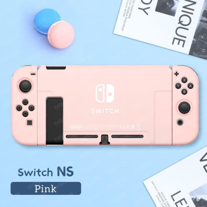 Ns rose - Coque de protection dégradée pour console Nintendo Switch NS ...