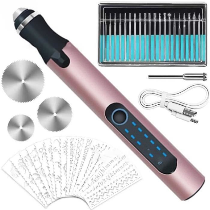 Machine à graver électrique Mini Stylo de gravure Outil rotatif sans ...
