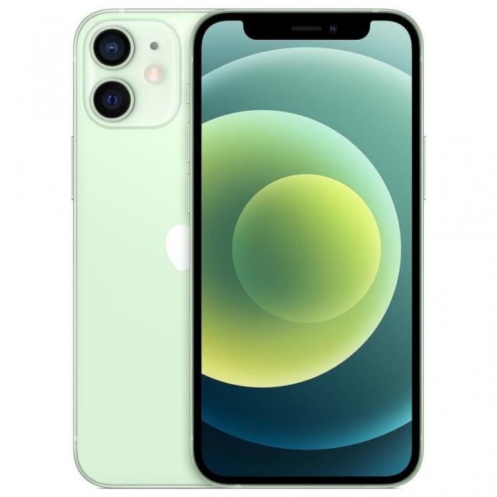 IPhone 12 mini 128 Go - Vert - Débloqué - Cdiscount Téléphonie