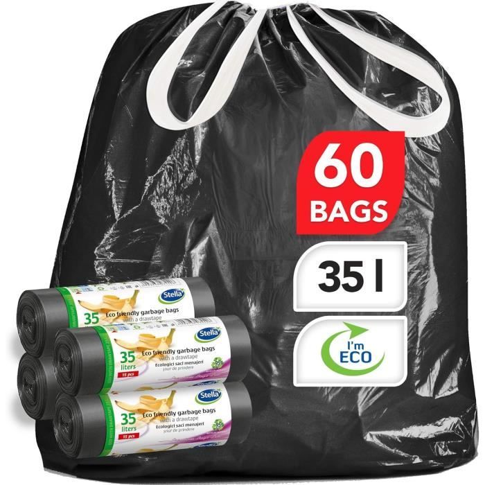 Stella Sac Poubelle - Sac À Ordures - Écologique Et Recyclable - Fait ...