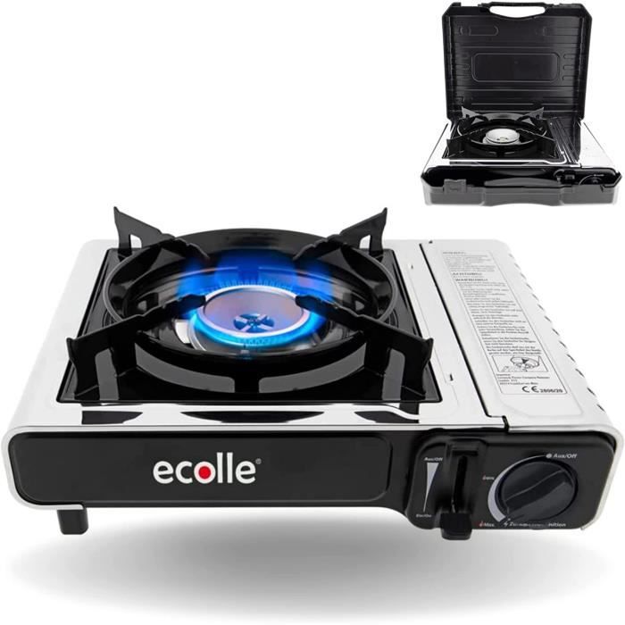 Réchaud de camping à gaz portable | foyer de camping avec 1 feu Idéal ...